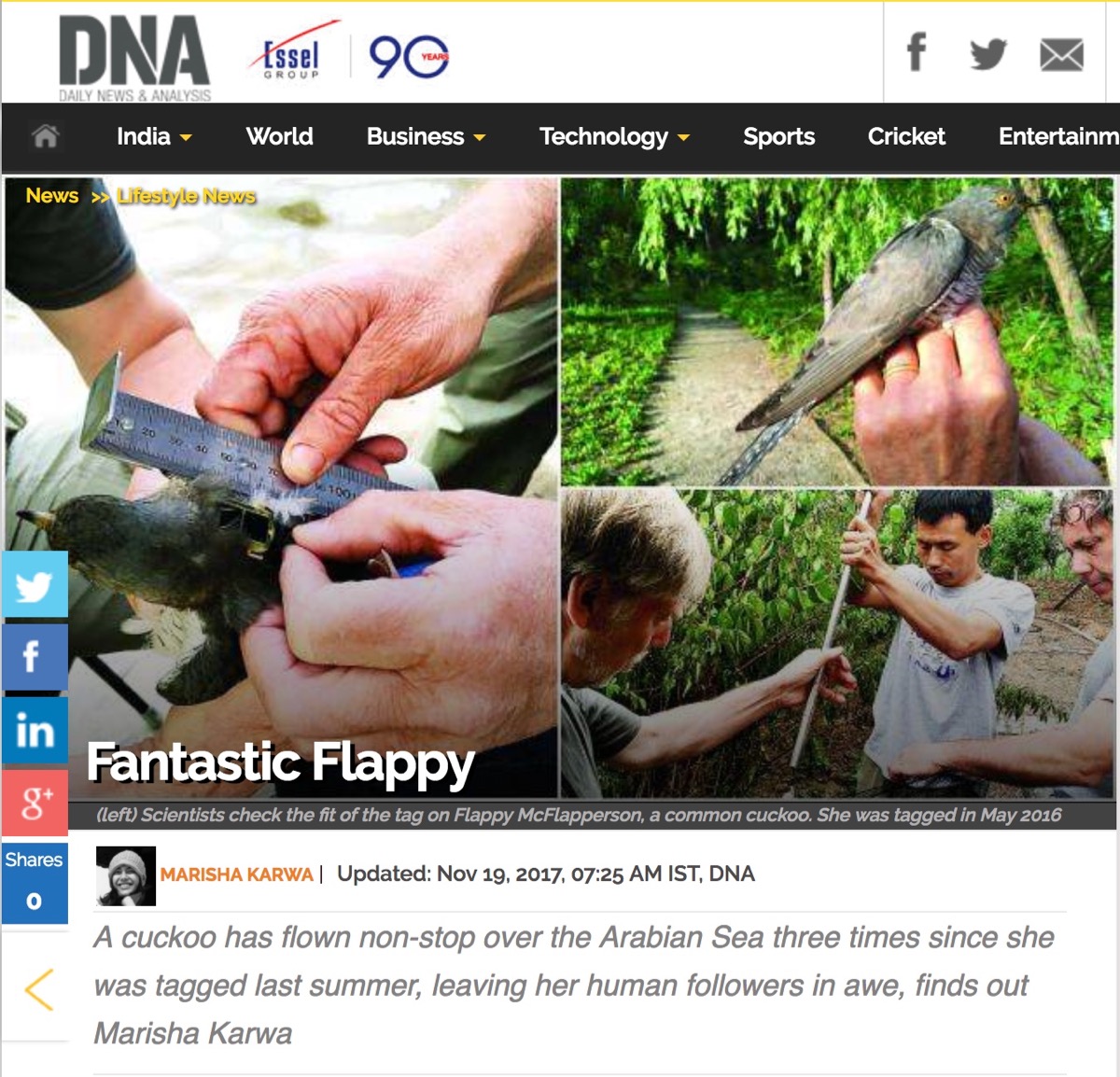 Latest Media Articles – Wild Beijing 北京自然